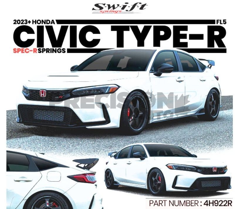 | Swift - Lowering Spring Spec-R / Civic Type R FL5 2022+, DE5
