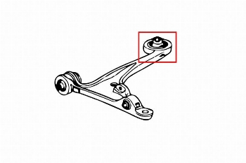 | Hardrace - Front Lower Arm Bushing Compliance Pair 2pcs/set S2000 00-09
